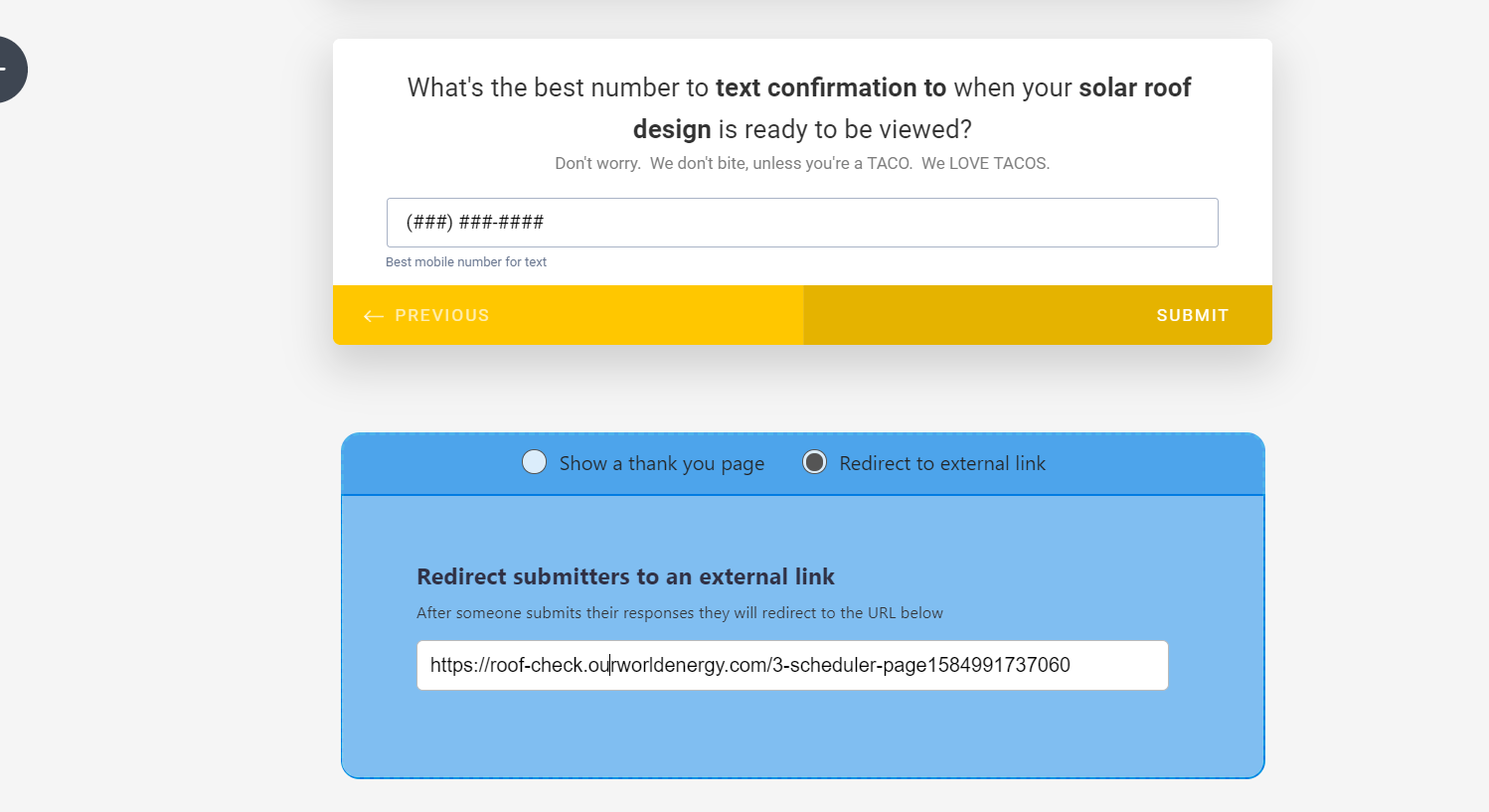 Form Is Not Redirecting To Our Url 9734